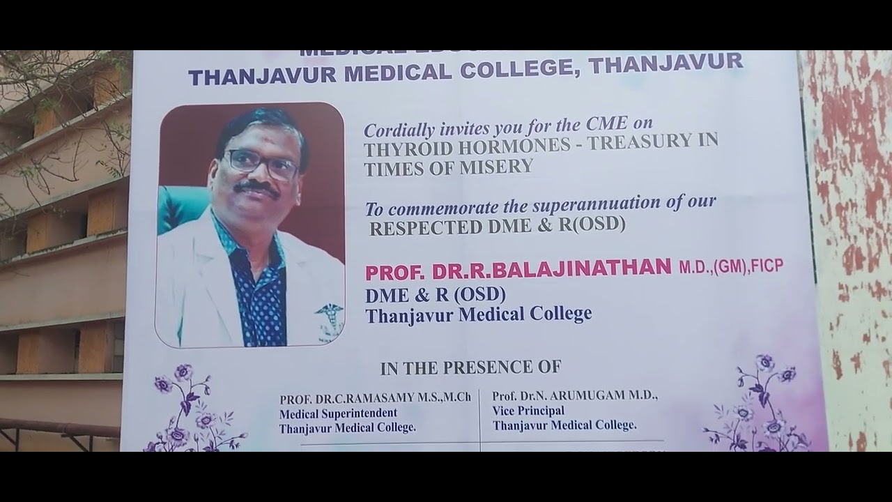 Thyroid hormones programme in TMCH - YouTube