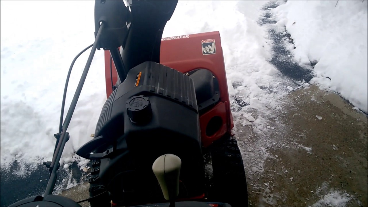 Toro Power Max 6000 Snow Blower Cold Start - YouTube