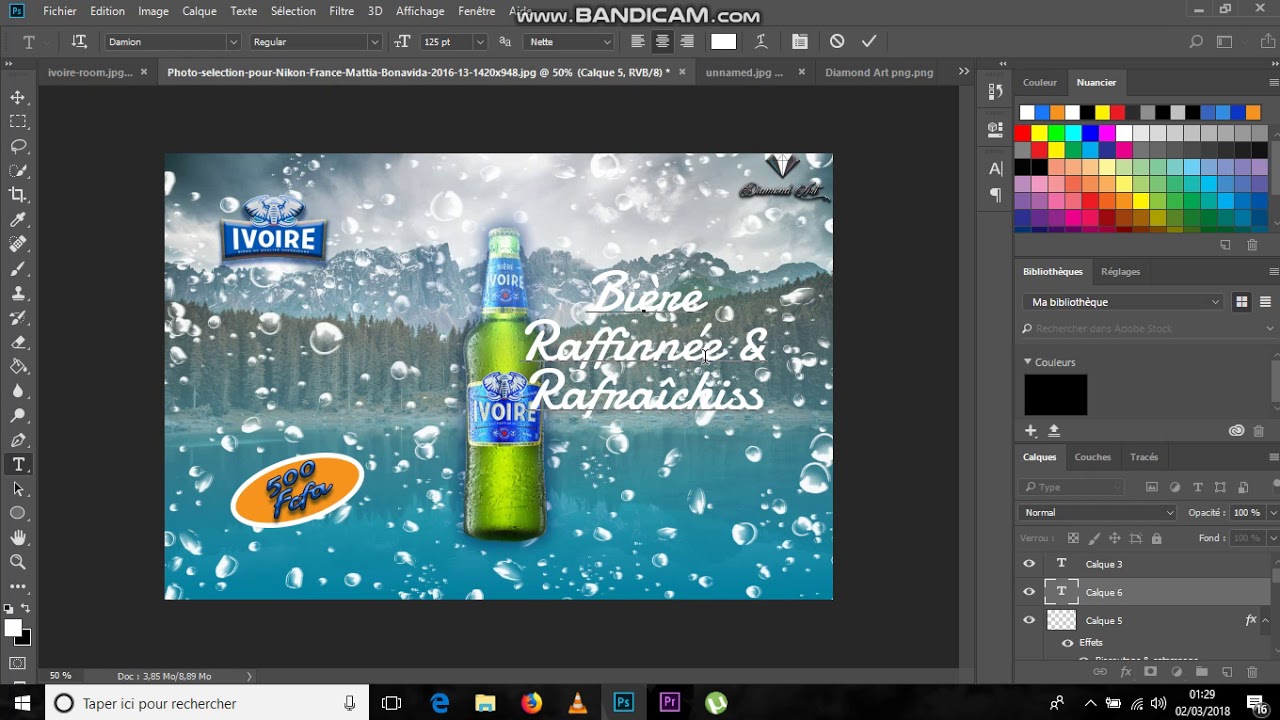 [TUTO DA] Faire une belle affiche publicitaire avec Photoshop - Partie ...