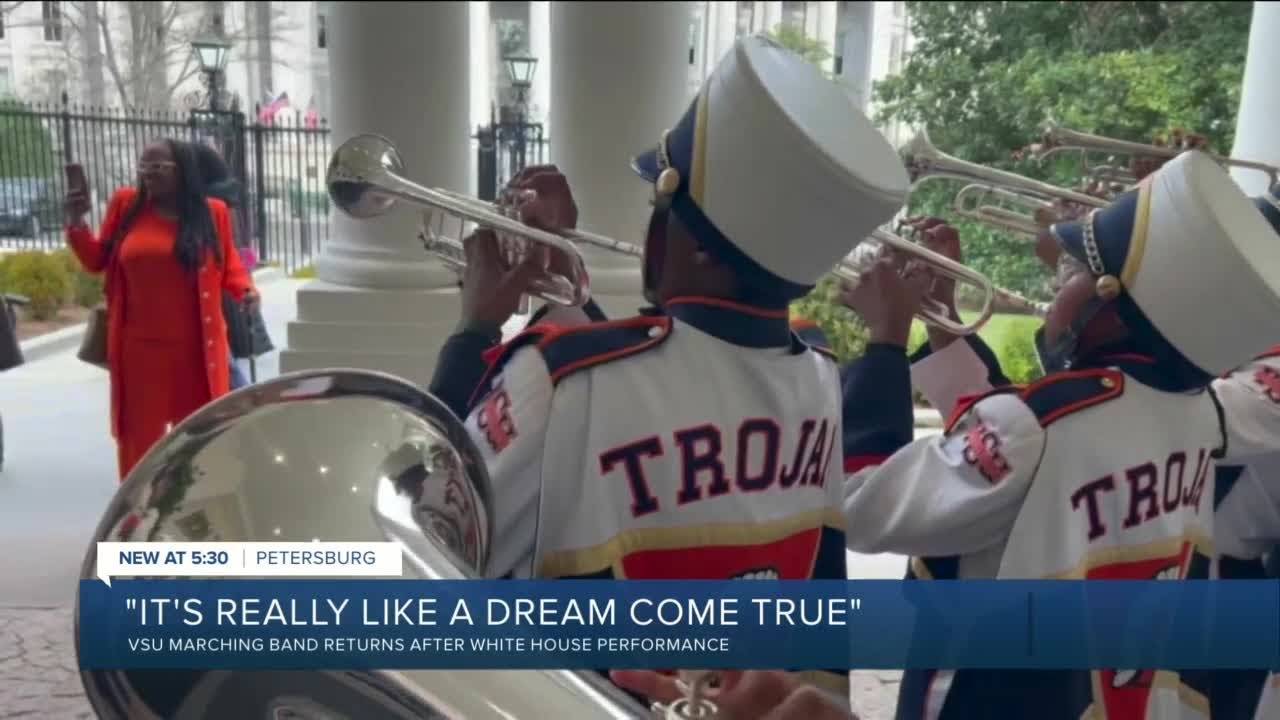 VSU Trojan Explosion Marching Band's White House performance was 'like ...
