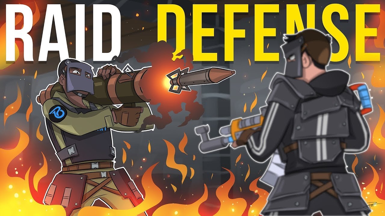Insane Raid Defense on Official Server ~ Rust - YouTube