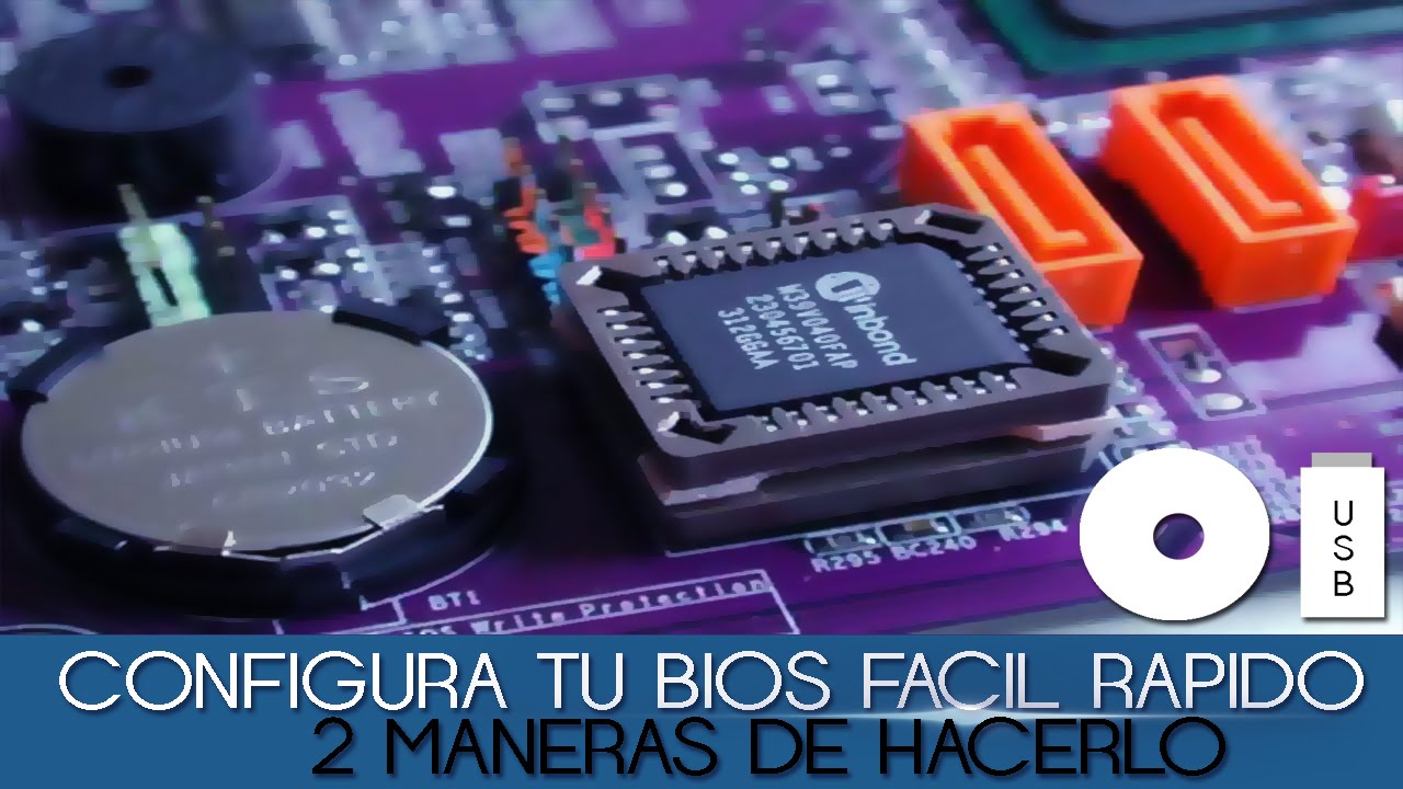 Como Configurar La BIOS Para Bootear "Iniciar" El PC Desde CD/DVD/USB ...