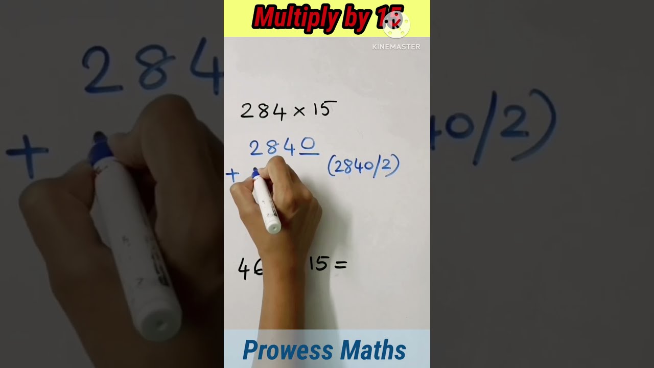 Best Trick To Multiply By 15 Answer In Seconds Mathshorts Best Trick To Multiply By 15 Answer In Seconds Mathshorts