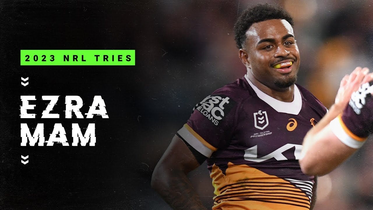 Ezra Mam's 2023 try-scoring season | NRL - YouTube