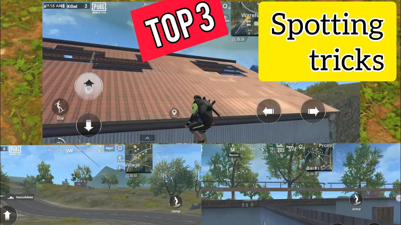 Top 3 spotting tricks / Part 4 | PUBG lite - YouTube