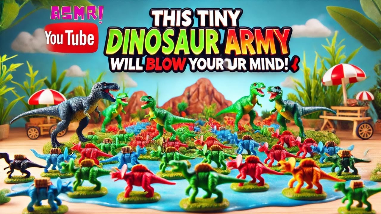 This Tiny Dinosaur Army 🦖 Will Blow Your Mind! 🤯 - YouTube