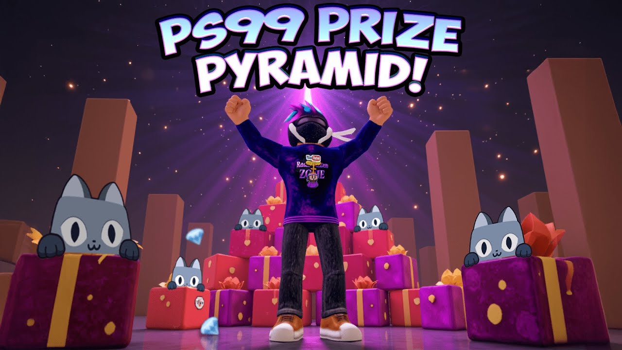 Win BIG PRIZES in Pet Simulator 99 PYRAMID 🥔 LIVE - YouTube