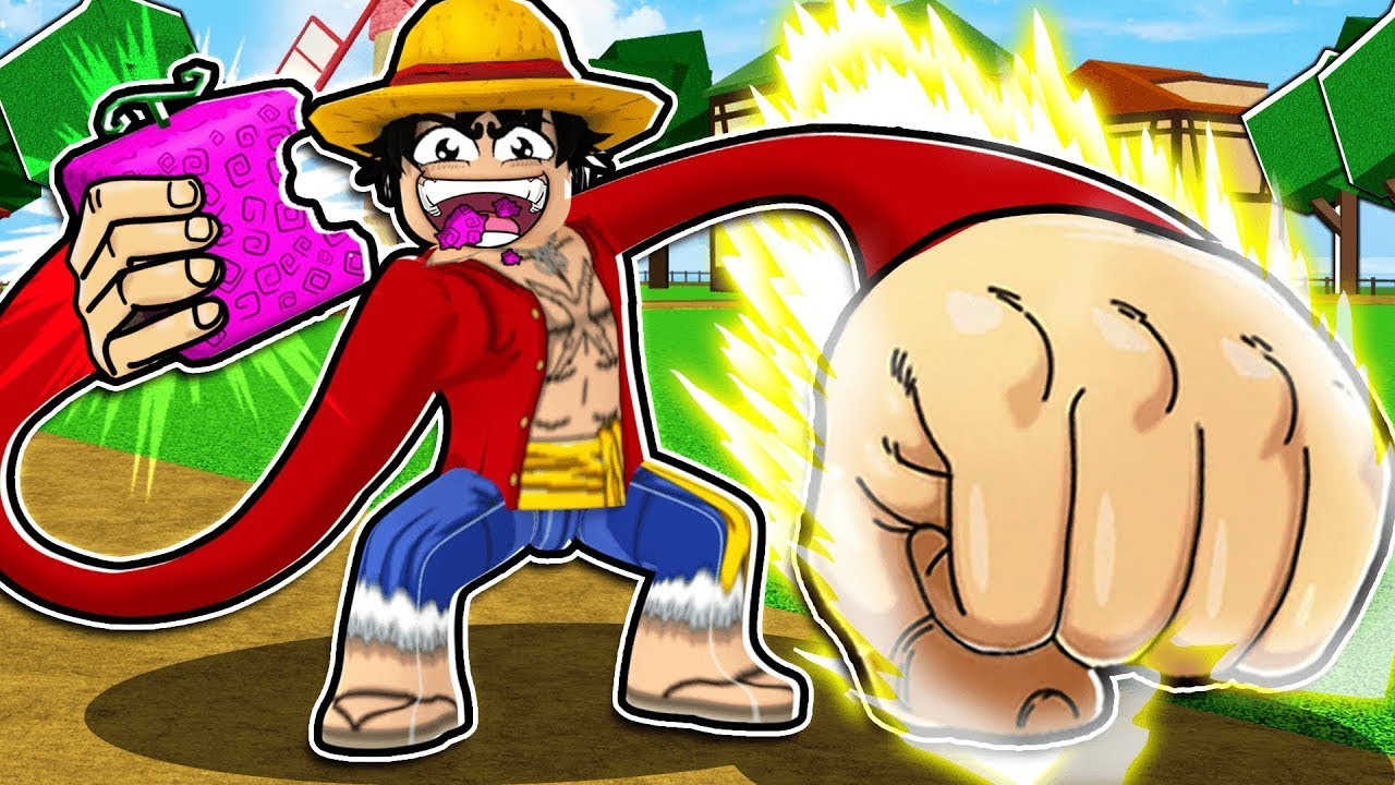 I Became LUFFY in Blox Fruits! (Roblox) - YouTube