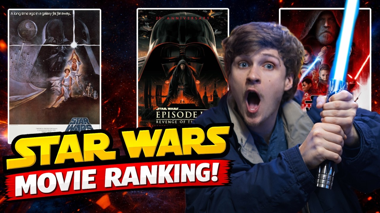 Ranking Every Star Wars Movie (Worst to Best) - YouTube