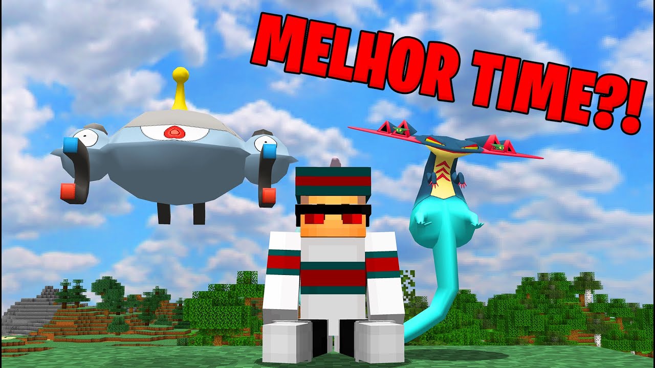 USEI O TIME MAIS OFENSIVO NA RANKED DO PIXELMON BRASIL! - YouTube