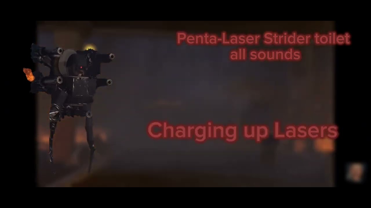 Penta-laser strider toilet all sounds - YouTube