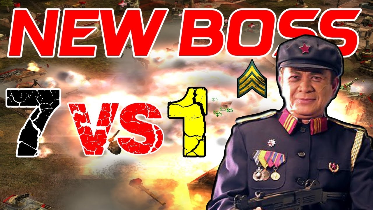 Command And Conquer: ( 7 VS 1 Insane ) Super Boss - YouTube