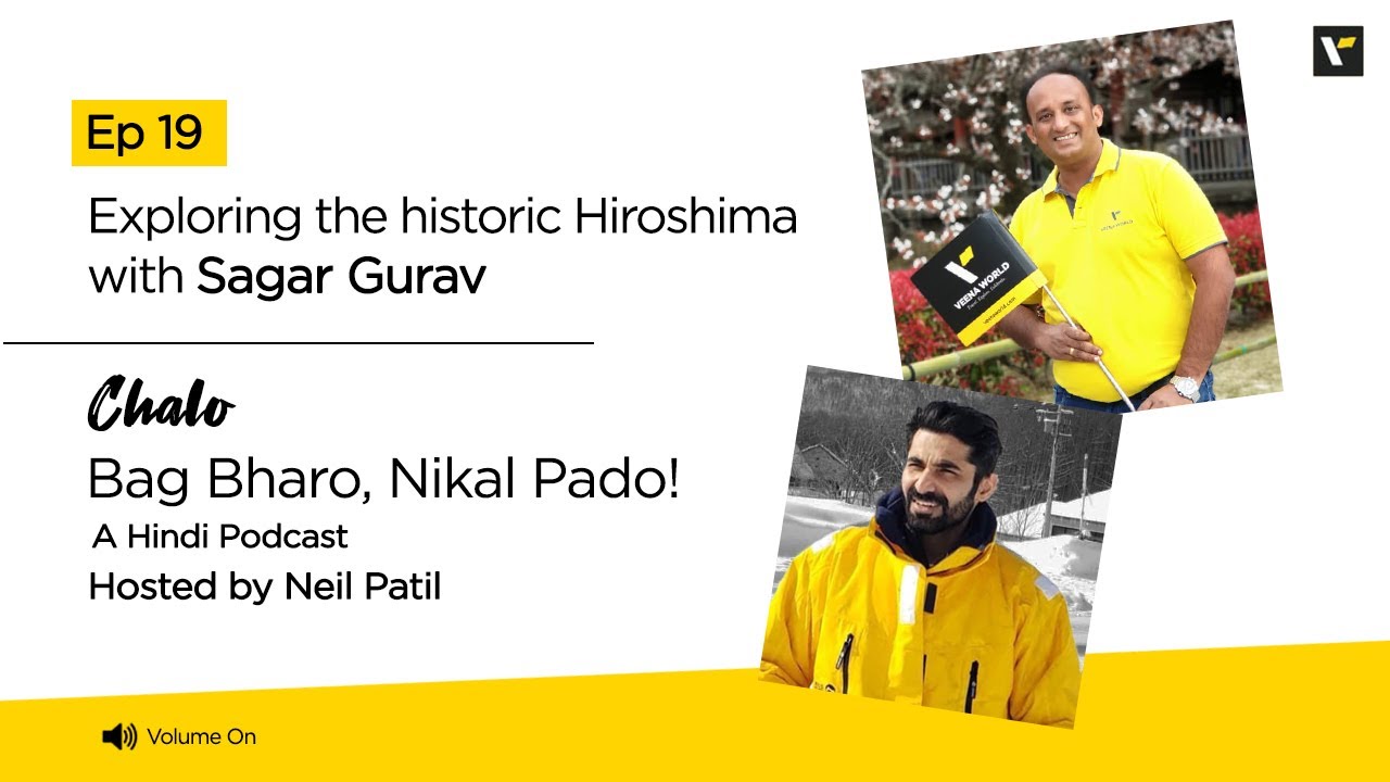 Exploring the historic Hiroshima with Sagar Gurav | Veena World - YouTube