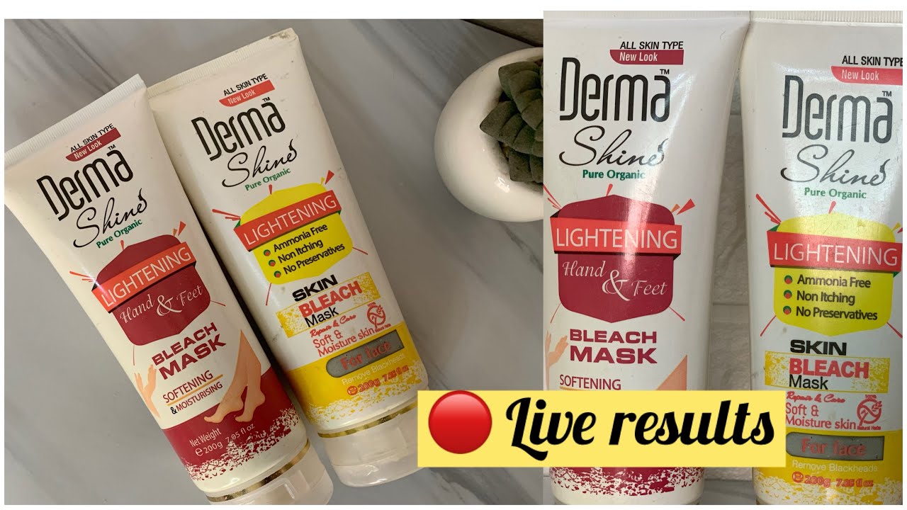 Derma shine hand and feet bleach mask | Derma shine skin bleach mask ...