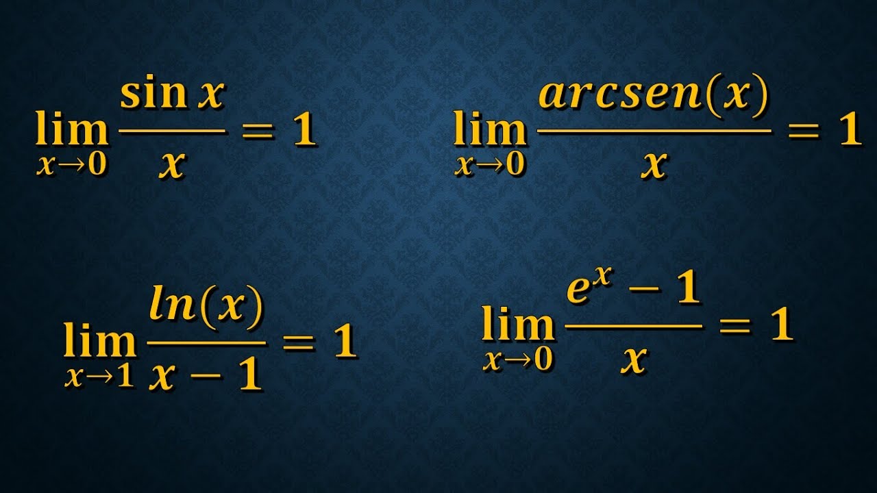 FORMULARIO LÍMITES_LÍMITES NOTABLES Y PROPIEDADES. Mathe Fhish - YouTube