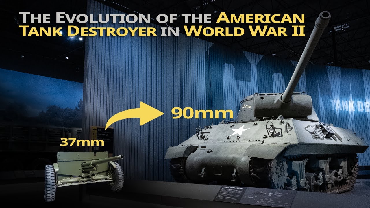US Tank Destroyers | From Defunct to Dominant 1942-1945 - YouTube