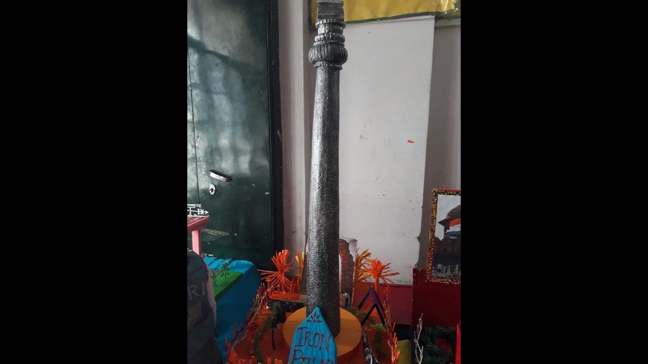 Model of Iron Pillar - YouTube