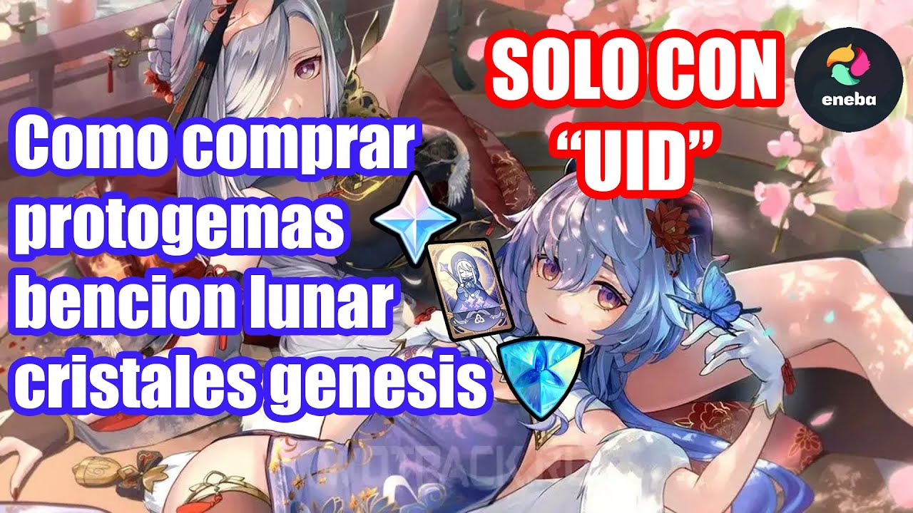 Como comprar protogemas solo con UID | Genshin Impact - YouTube