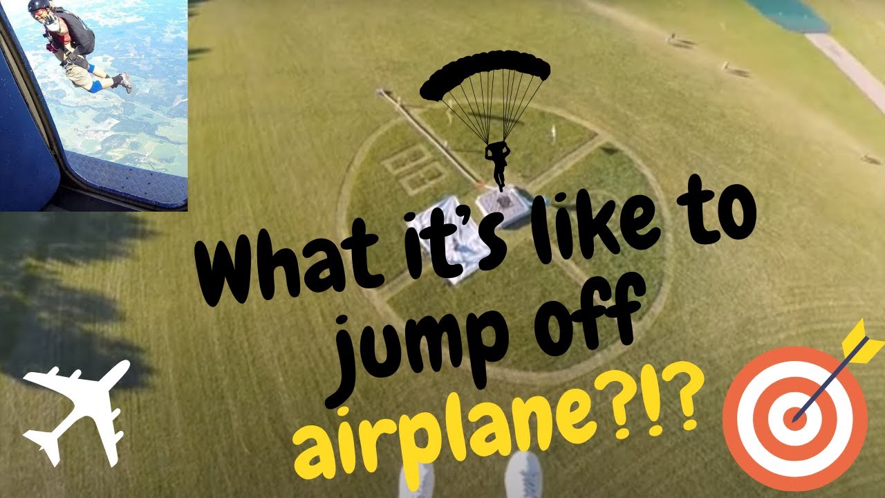 POV: hitta a target after jumping off 🛩️🪂 🎯 #precision #skydiving # ...