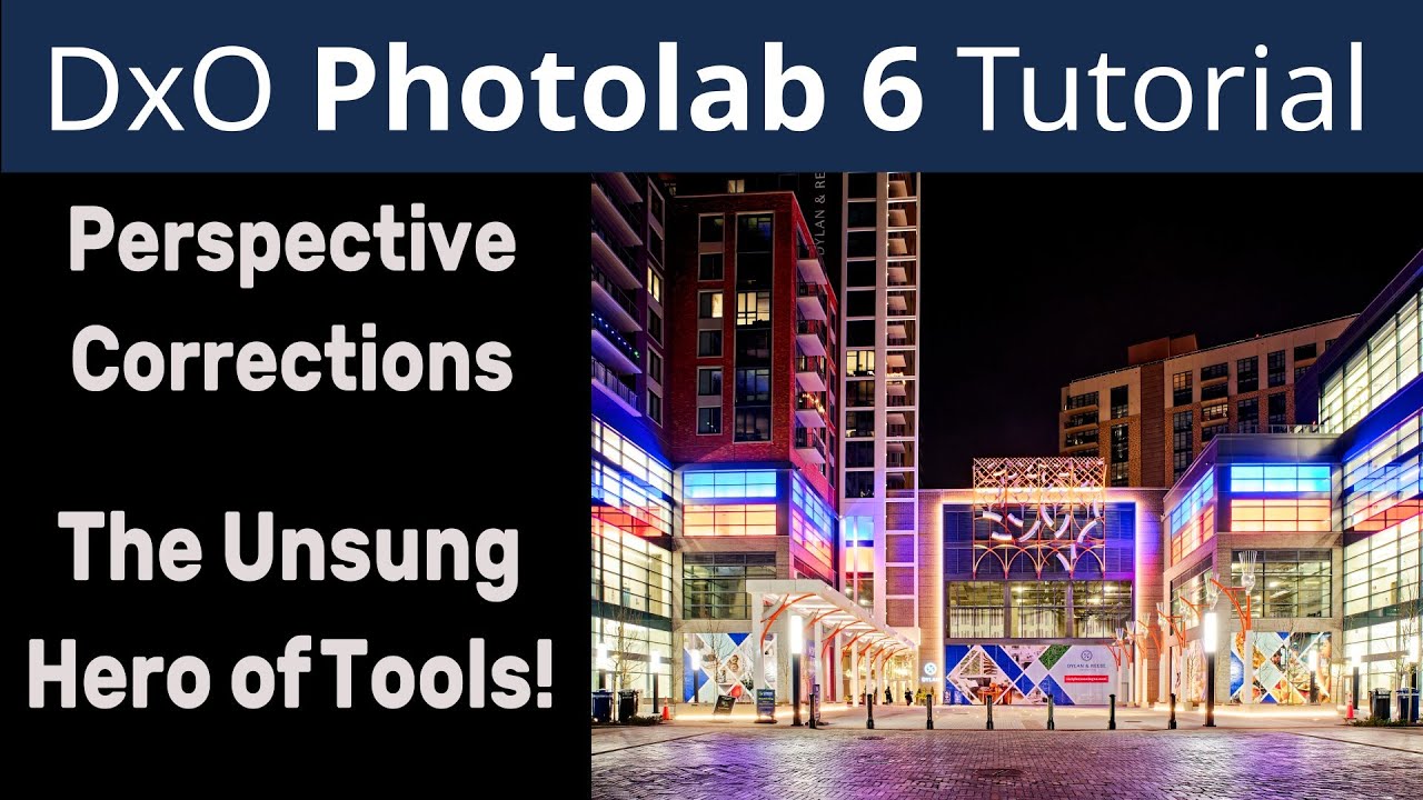 DxO Photolab 6 Elite Tutorial: Perspective Tools In-Depth ep.418 - YouTube