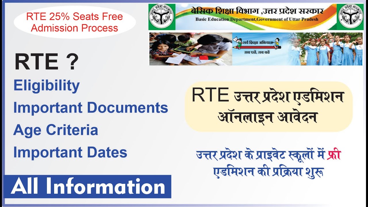 HOW TO FILL UP RTE FORM 2024-25, IMPORTANT DOCUMETNS & DATES - YouTube