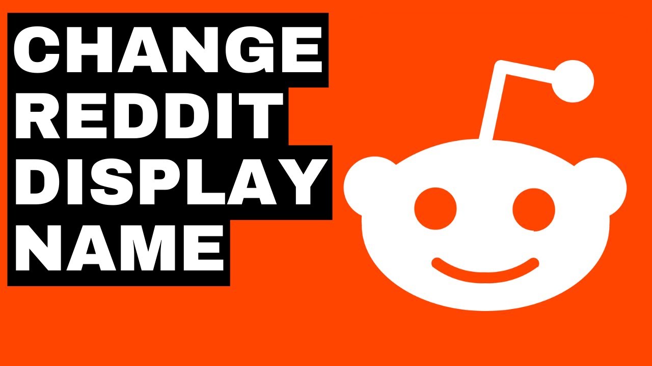 How To Change Your Reddit Display Name - YouTube