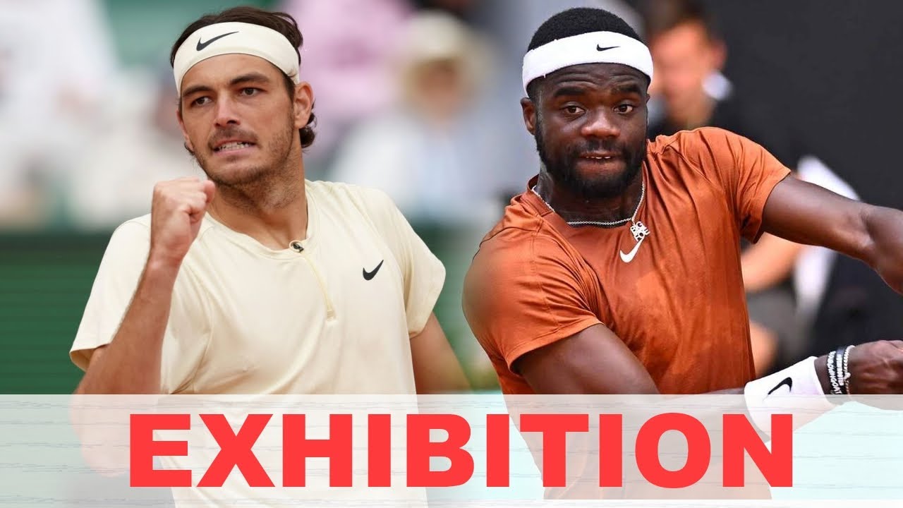 Taylor Fritz vs Frances Tiafoe | EXHIBITION 2023 - YouTube