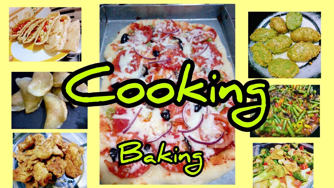 How to bake and Cook : Pizzas,food for breakfast lunch or dinner ...