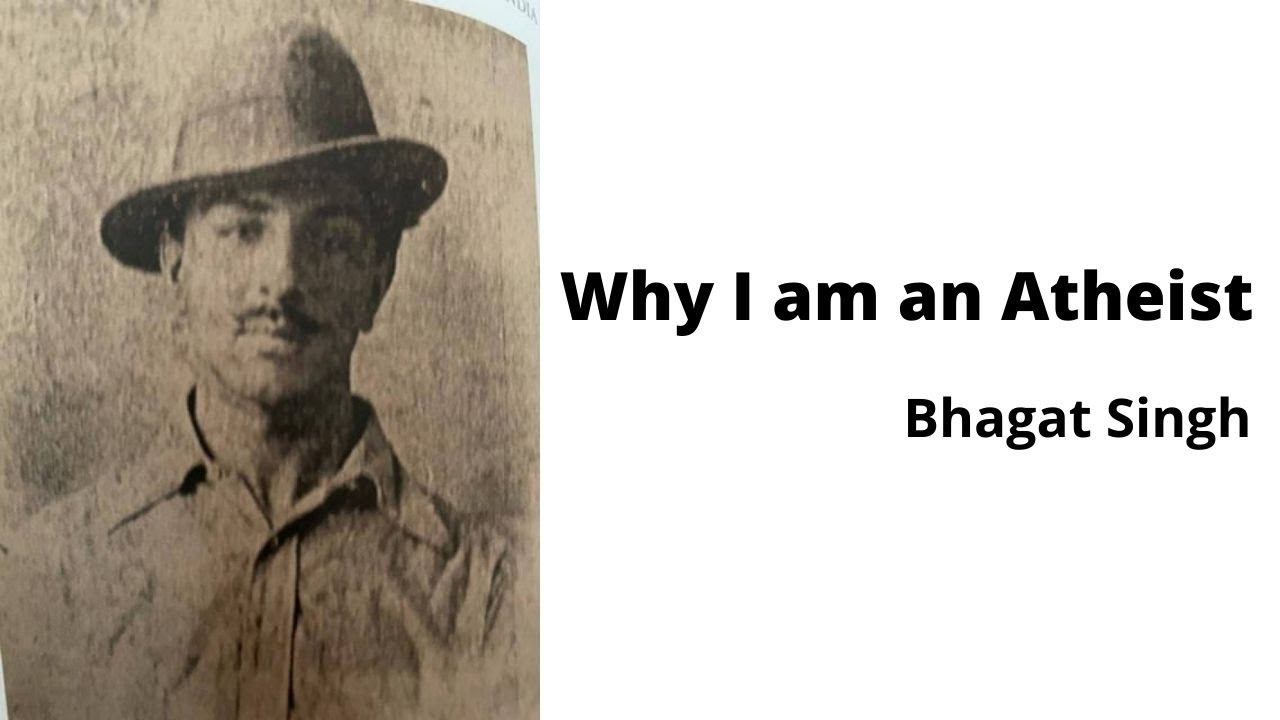 Why I am an Atheist - Bhagat Singh - YouTube
