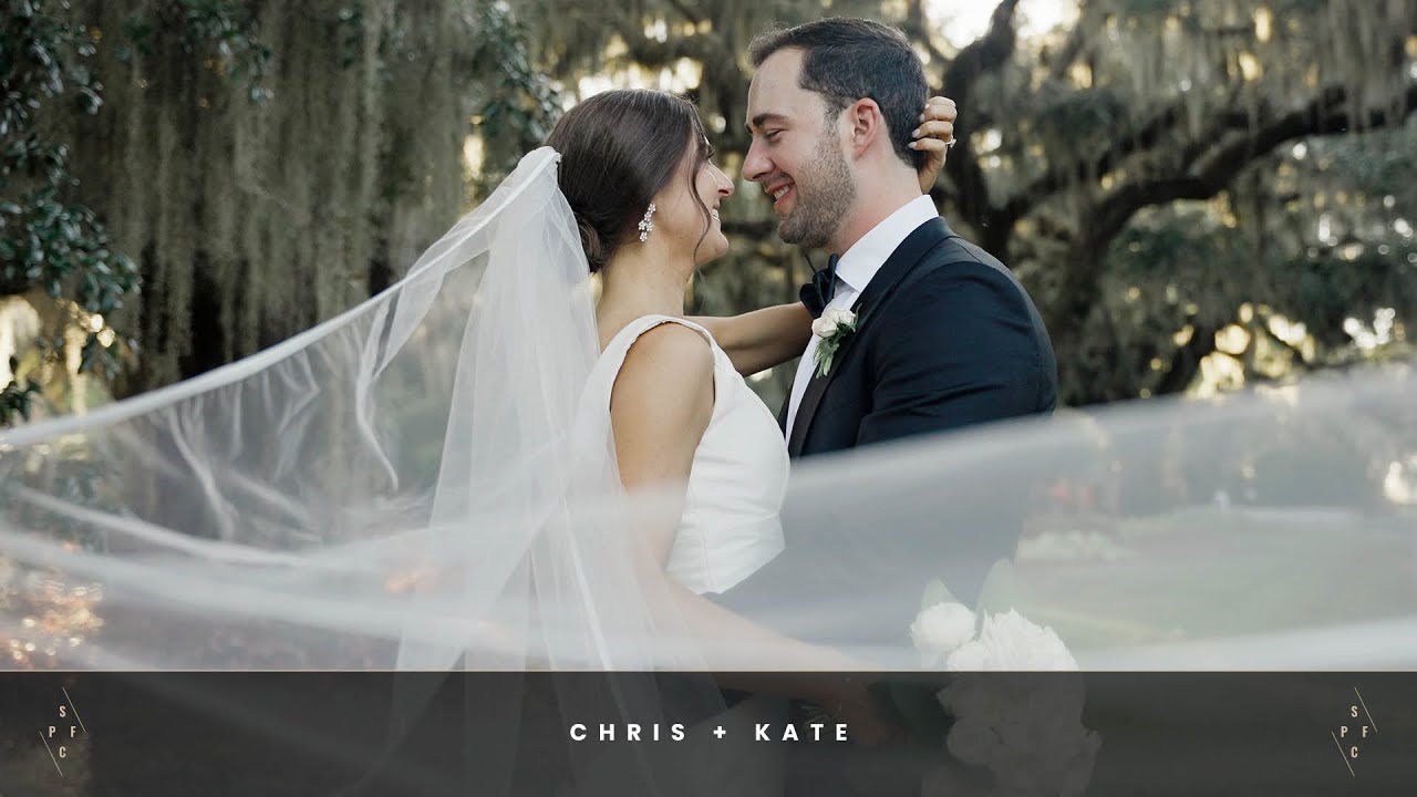 Chris & Kate | Breathtaking Wedding Video under the Spanish Moss Trees of Brookgreen Gardens ...