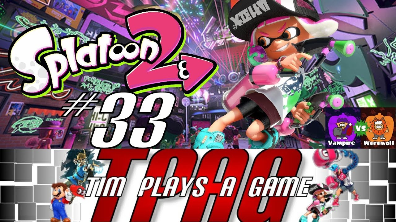 Splatoon 2 – Part 33 – Splatfest – Vampire vs Werewolf (Nintendo Switch ...