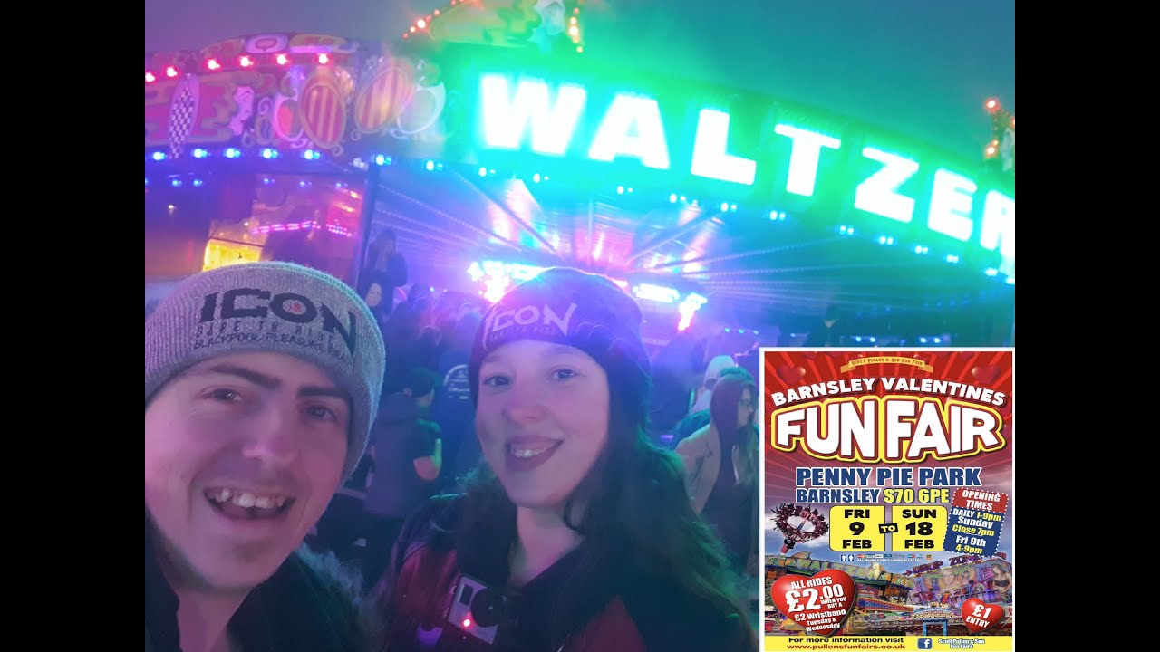 Pullen's Fun Fair Vlog - Penny Pie Park, Barnsley - 13/2/24 - Infinity ...