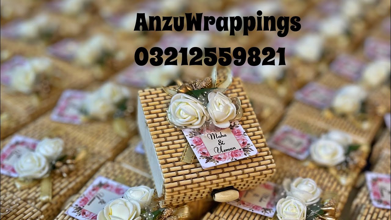 Nikah bid boxes - YouTube