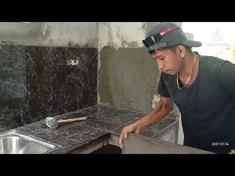 PAANO MAGKABIT NG TILES SA LABABO | DIRTY KITCHEN | CONSTRUCTION IDEAS - YouTube