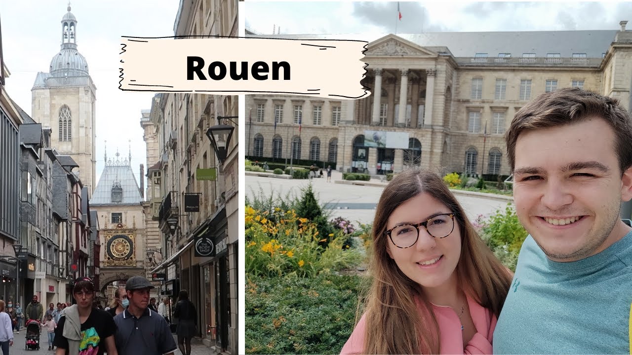 Exploring an Amazing Mediaval City of Normany: Roeun - YouTube