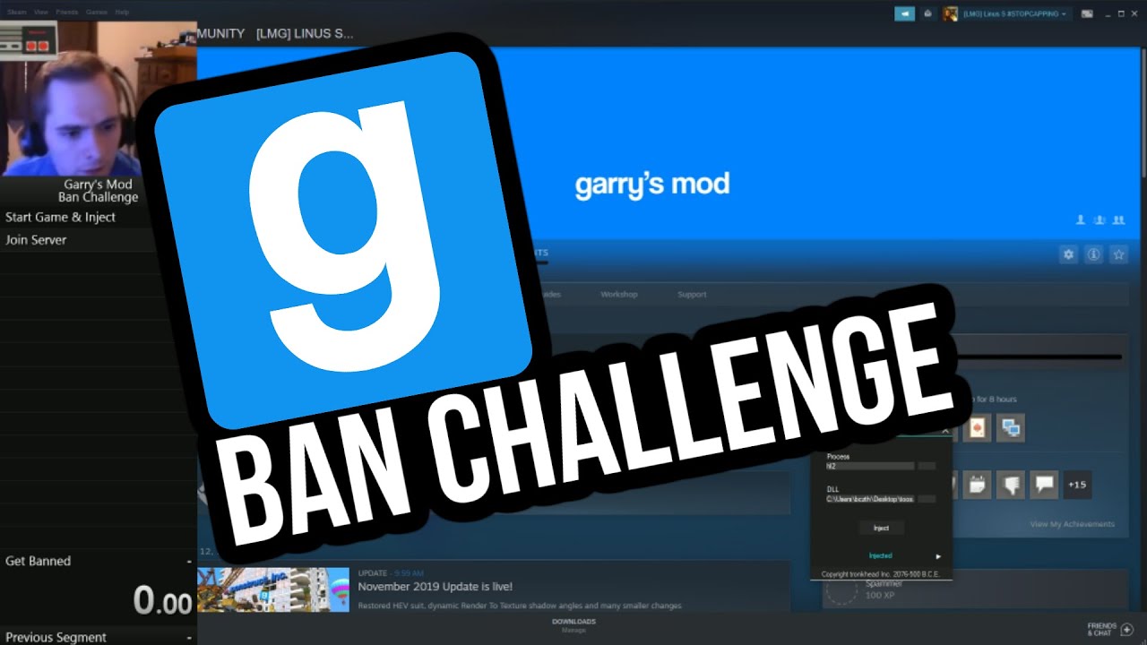 Garry's Mod Ban Challenge WR (any%) - YouTube