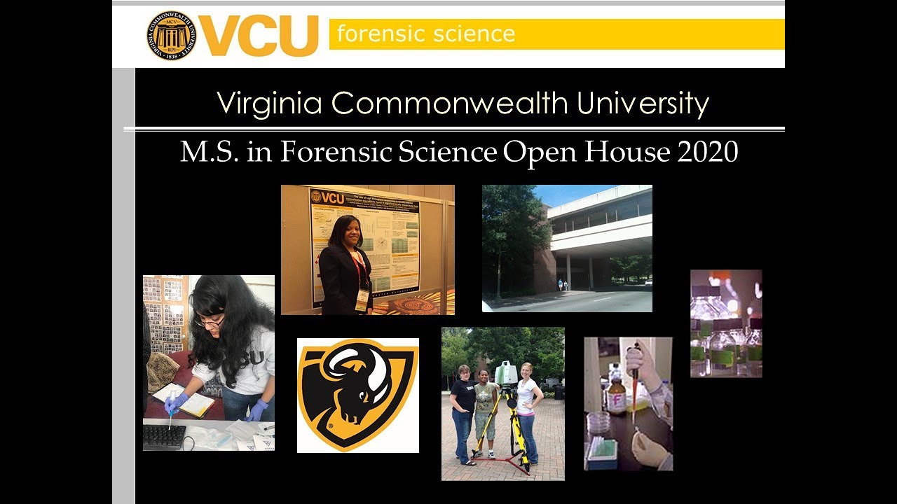 VCU Forensic Science Open House 2020 - YouTube