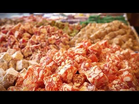 Türk Lokumu (Turkish Delights) I 4K Telifsiz Video