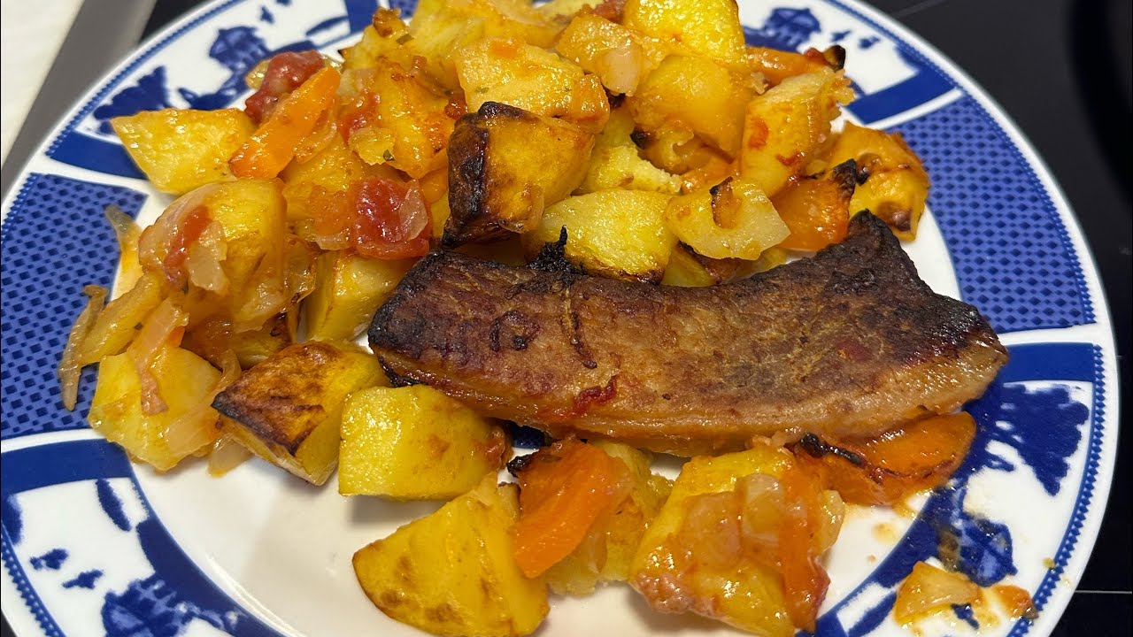 Patate me mish ne furre - YouTube
