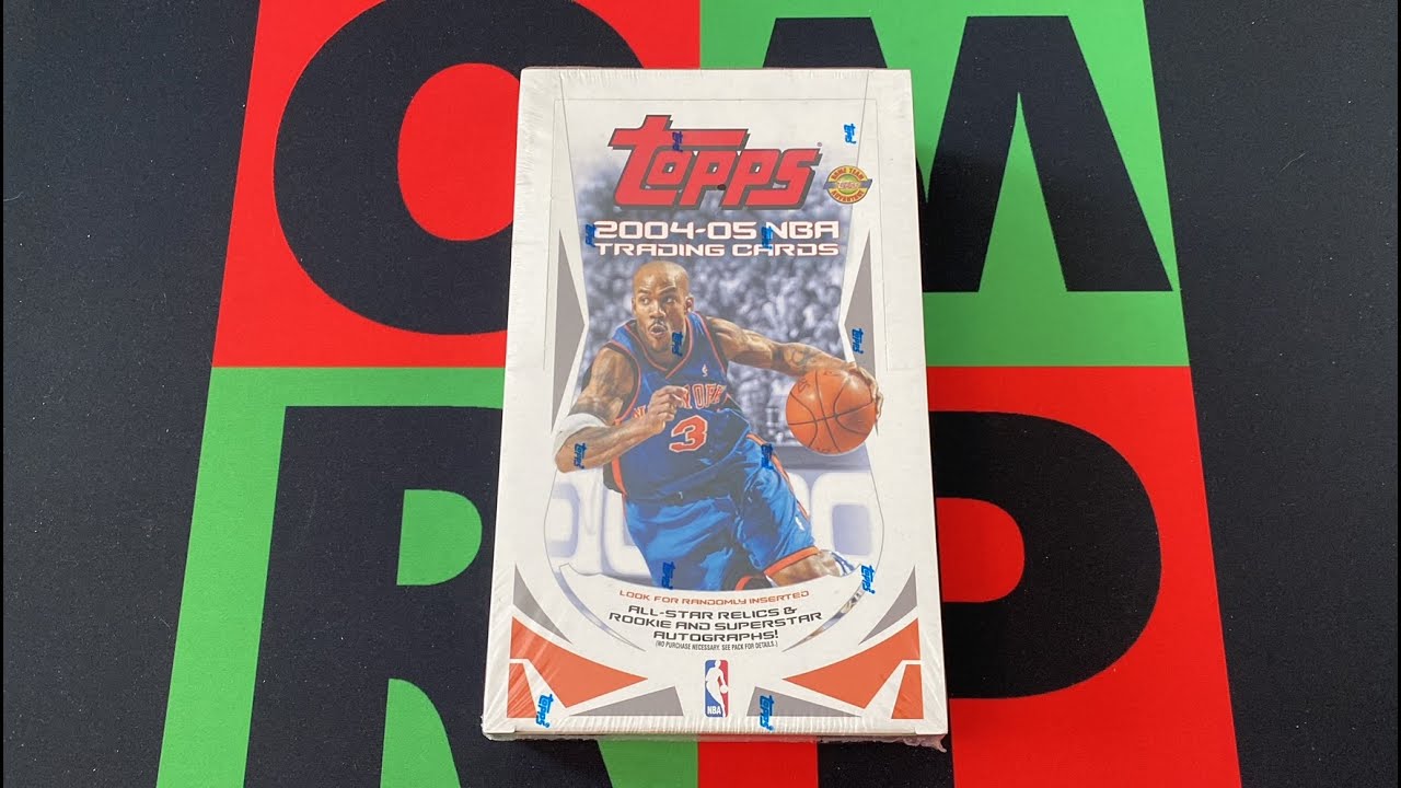 2004-05 Topps NBA Basketball Jumbo Box Part 1! 🏀 - YouTube