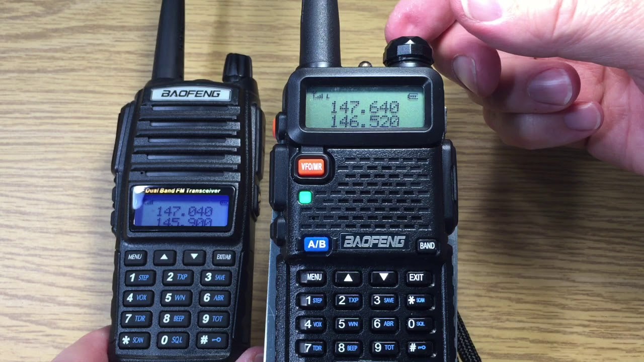 BaoFeng UV-5R Repeater Input - YouTube