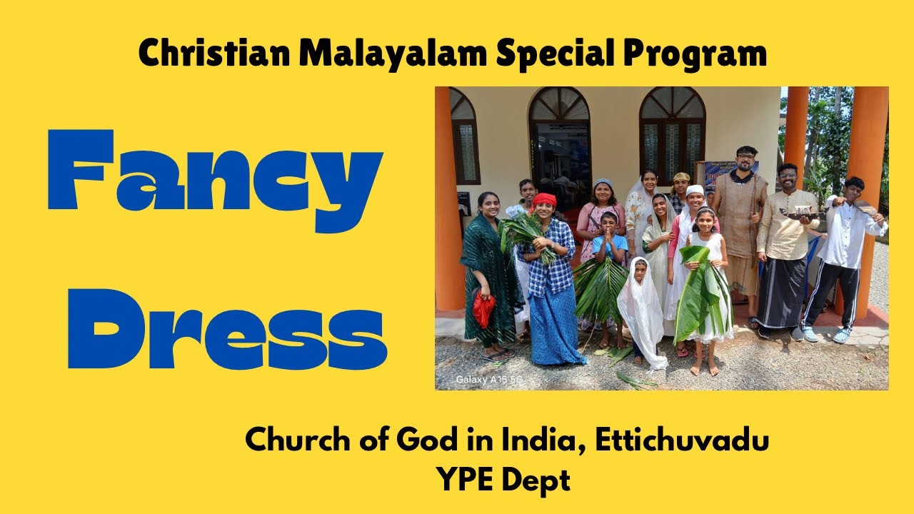Fancy dress | Christian special program | Malayalam #malayalam# ...