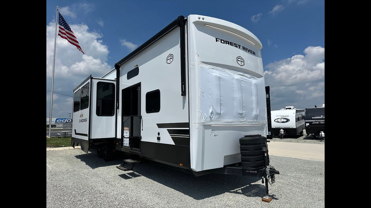 New 2026 Forest River RV Sandpiper Destination Trailers 41DUPLEX - YouTube