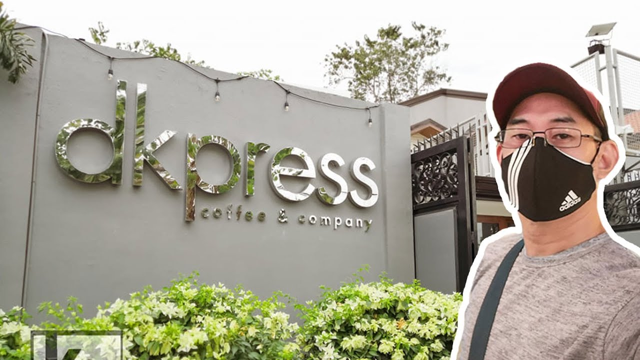 NEW MINIMALIST CAFE IN TAYTAY l dkpress beverly hills - YouTube