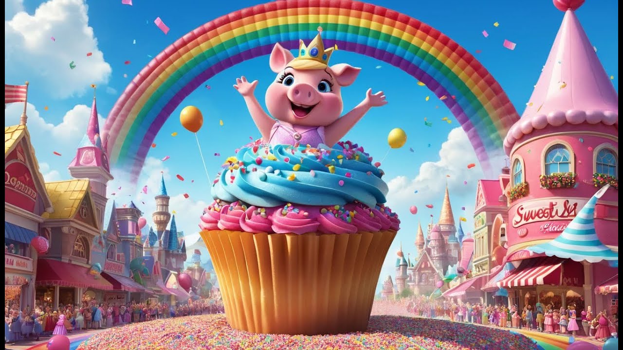 Princess Piggy’s Ice Cream Parade | Fun Piggy Song for Kids | Sweet ...