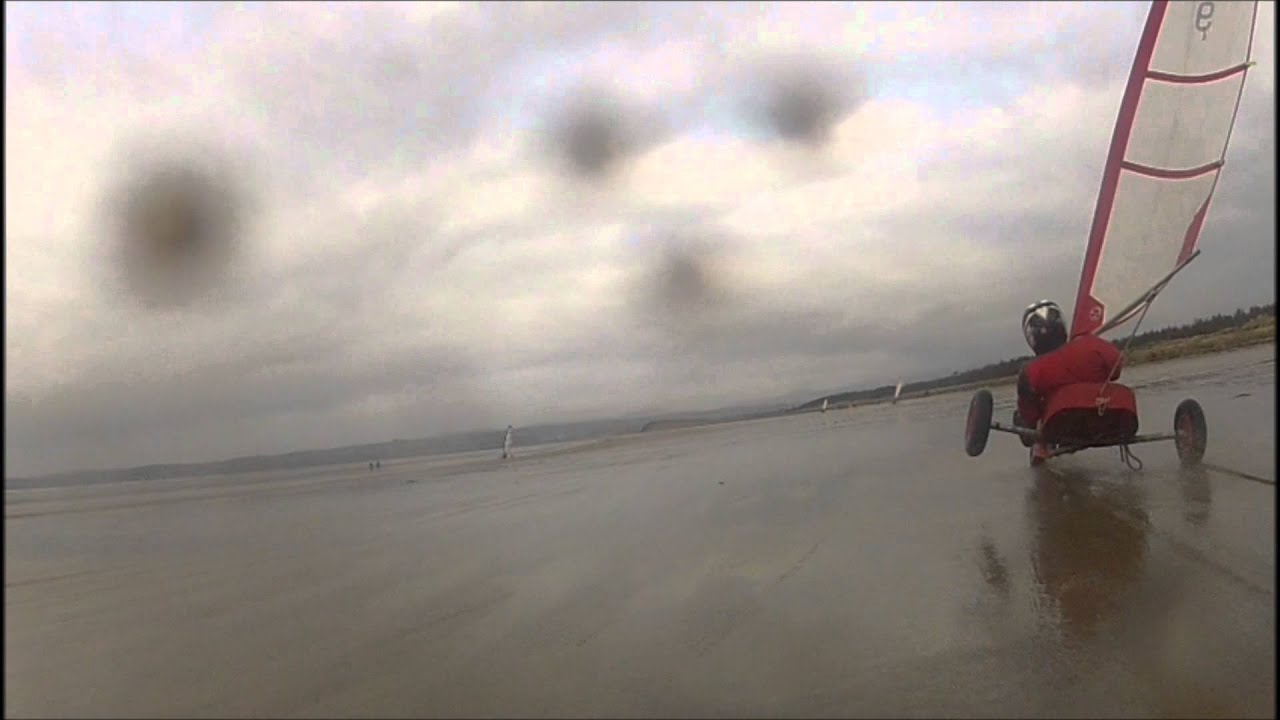 Land Sailing Miniyacht , Kite Buggy Racing HD - YouTube