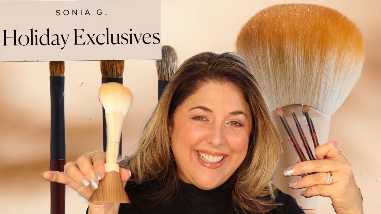 NEW SONIA G Traditions Holiday Trio and Mt Fuji Brush! - YouTube