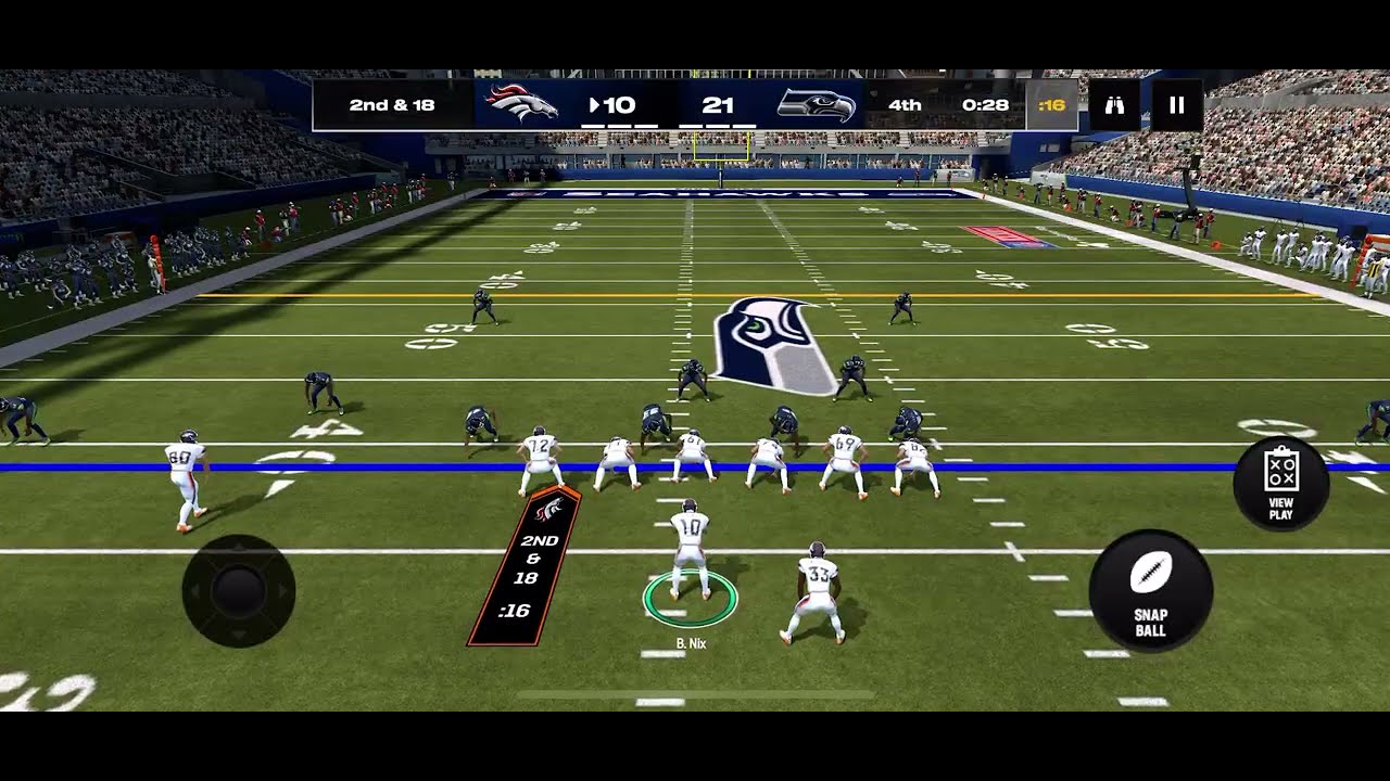 Madden NFL 25 Mobile Football game on iPhone 12 - YouTube