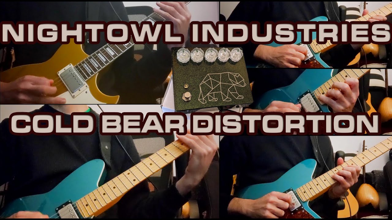 Nightowl Indsutries - Cold Bear Distortion demo by Amit Peled - YouTube