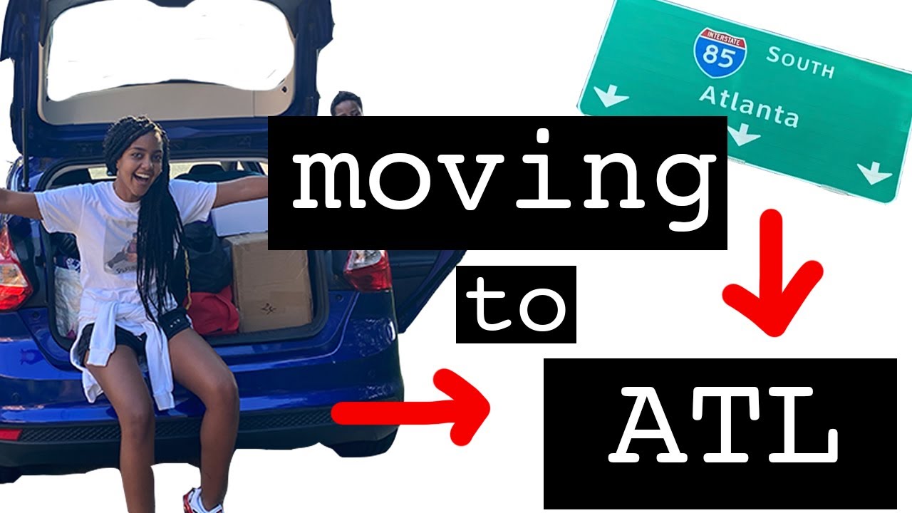 MOVING VLOG: finally moving out of the house | moving to ATL !!! - YouTube